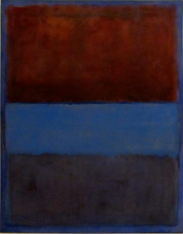 Lukisan Mark Rothko: Abstraksi Mitomorfosis