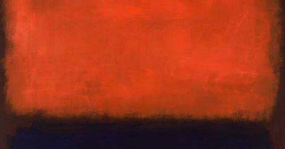 Lukisan Mark Rothko: Abstraksi Mitomorfosis